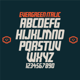 Evergreen | Bold Display Font – Bend Industries – Multifaceted Creative ...